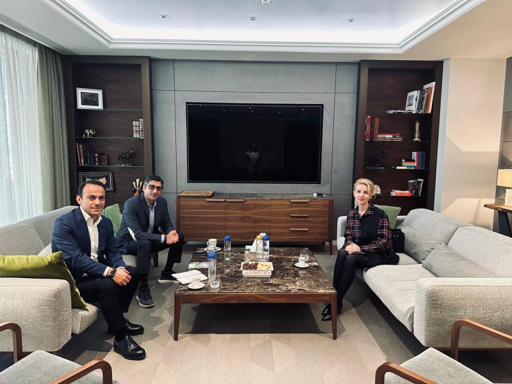 Russian Trade Representative in Armenia Anna Donchenko held a meeting ...